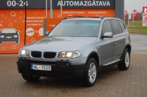 Blue BMW X3 2006 in Jekabpils, with an engine capacity of 3.00 L and mileage of 288 thousand km for 4490 €, photo 9 on AUTOMOTO.COM.LV