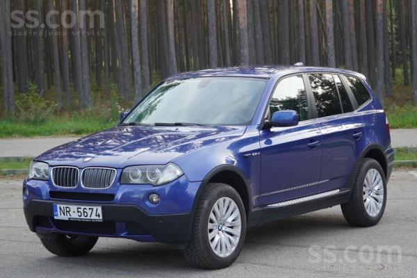 Zils BMW X3 2006 Rīga, ar dzinēja tilpumu 2.50 L un nobraukumu 229 tūkst. km par 5300 €, foto 1 vietnē AUTOMOTO.COM.LV