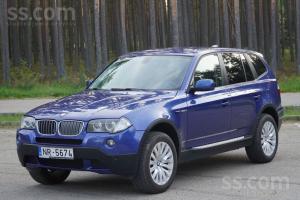 Blue BMW X3 2006 in Riga, with an engine capacity of 2.50 L and mileage of 229 thousand km for 5300 €, photo  on AUTOMOTO.COM.LV