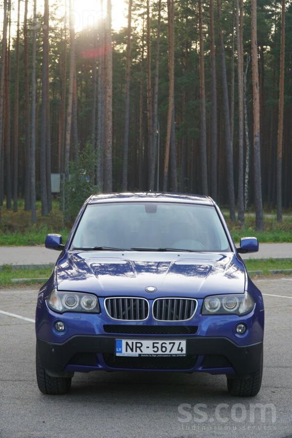 Zils BMW X3 2006 Rīga, ar dzinēja tilpumu 2.50 L un nobraukumu 229 tūkst. km par 5300 €, foto 3 vietnē AUTOMOTO.COM.LV