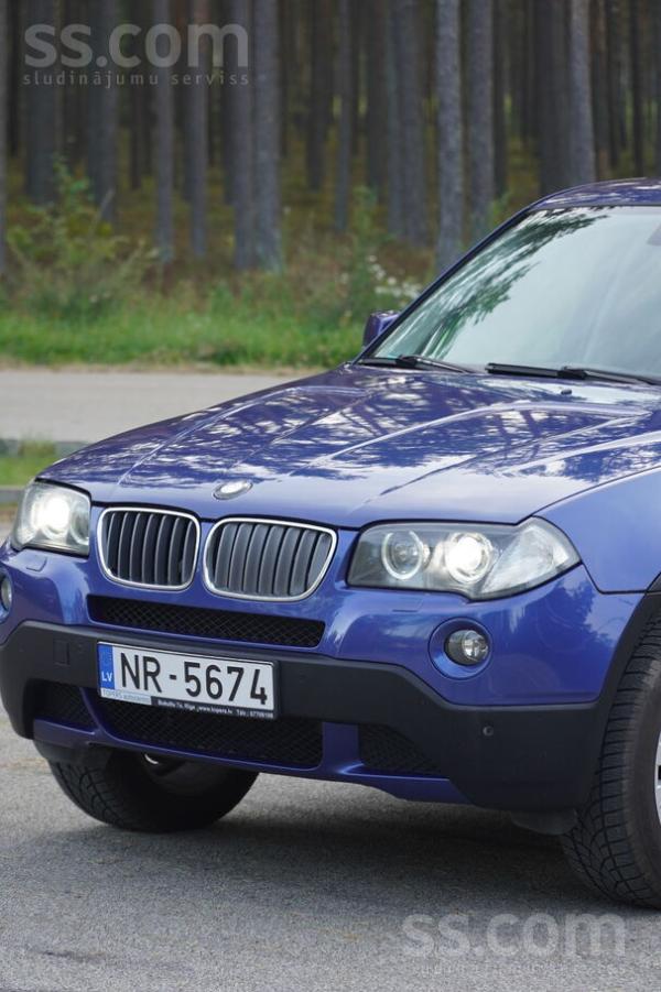 Zils BMW X3 2006 Rīga, ar dzinēja tilpumu 2.50 L un nobraukumu 229 tūkst. km par 5300 €, foto 4 vietnē AUTOMOTO.COM.LV