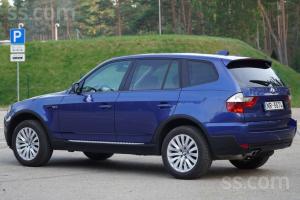 Blue BMW X3 2006 in Riga, with an engine capacity of 2.50 L and mileage of 229 thousand km for 5300 €, photo 7 on AUTOMOTO.COM.LV