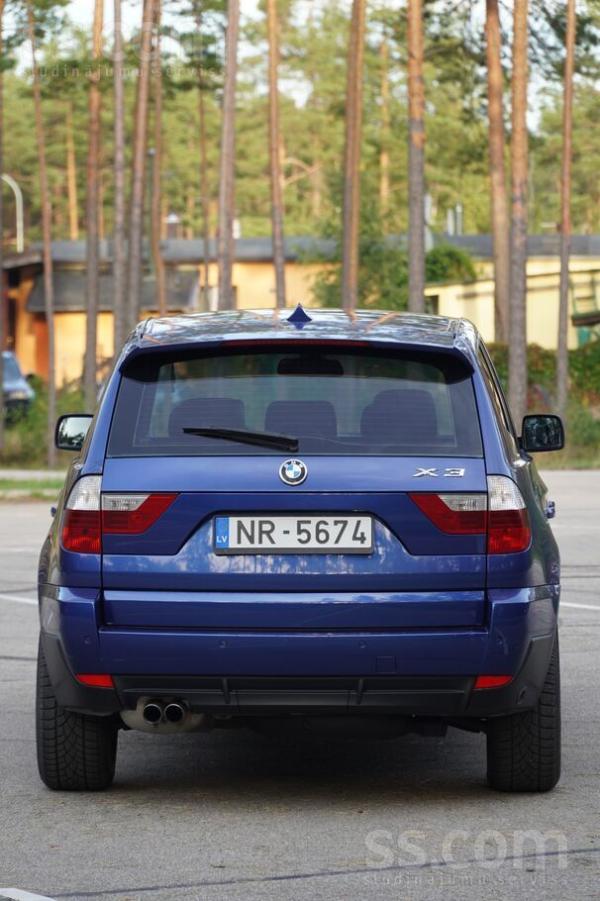 Zils BMW X3 2006 Rīga, ar dzinēja tilpumu 2.50 L un nobraukumu 229 tūkst. km par 5300 €, foto 9 vietnē AUTOMOTO.COM.LV