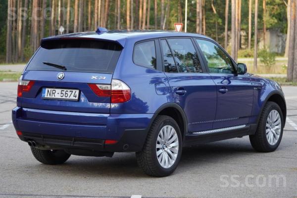 Zils BMW X3 2006 Rīga, ar dzinēja tilpumu 2.50 L un nobraukumu 229 tūkst. km par 5300 €, foto 10 vietnē AUTOMOTO.COM.LV