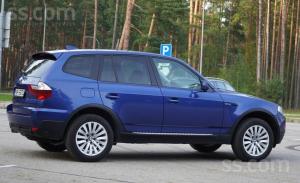 Blue BMW X3 2006 in Riga, with an engine capacity of 2.50 L and mileage of 229 thousand km for 5300 €, photo 11 on AUTOMOTO.COM.LV