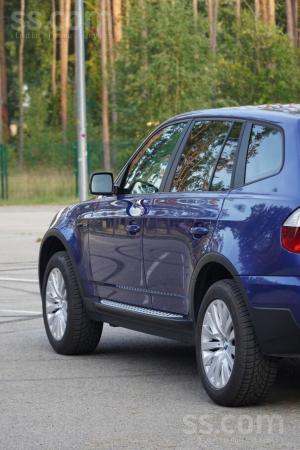 Blue BMW X3 2006 in Riga, with an engine capacity of 2.50 L and mileage of 229 thousand km for 5300 €, photo 14 on AUTOMOTO.COM.LV