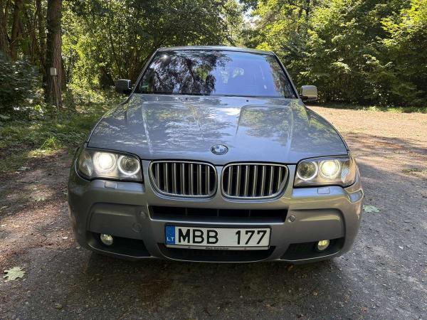 БМВ Х3 2006 в Мариямполе на AUTOMOTO.COM.LV Синий БМВ Х3 2006 в Мариямполе, объемом двигателя 2.99 л и пробегом 320 тыс. км за 5999 €, фото 3 на AUTOMOTO.COM.LV