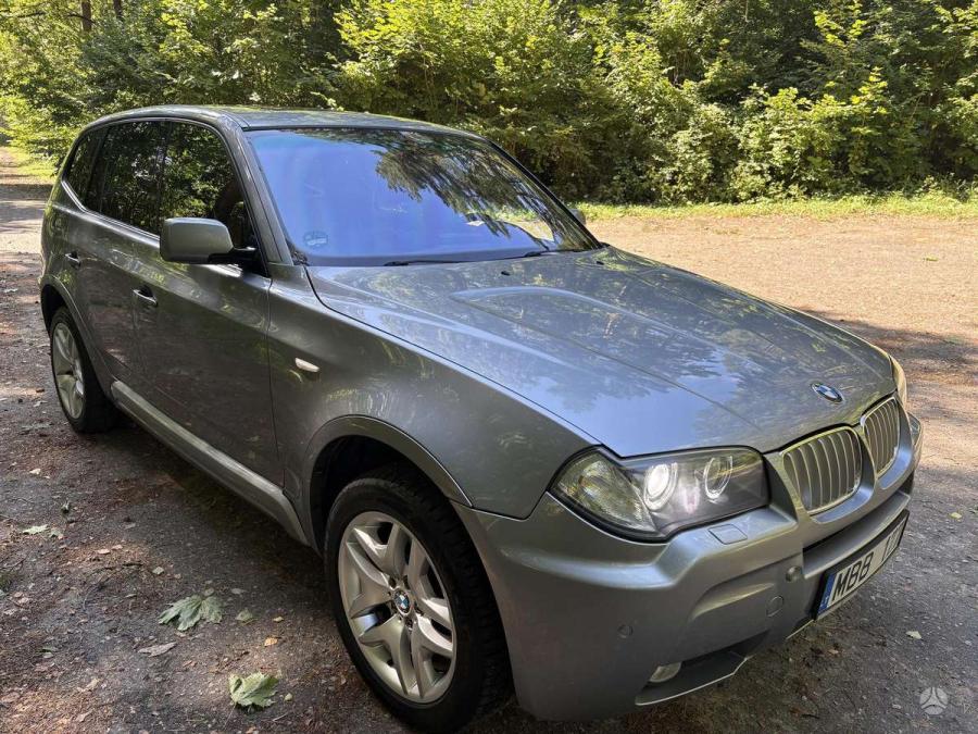 Zils BMW X3 2006 Marijampole, ar dzinēja tilpumu 2.99 L un nobraukumu 320 tūkst. km par 5999 €, foto 5 vietnē AUTOMOTO.COM.LV
