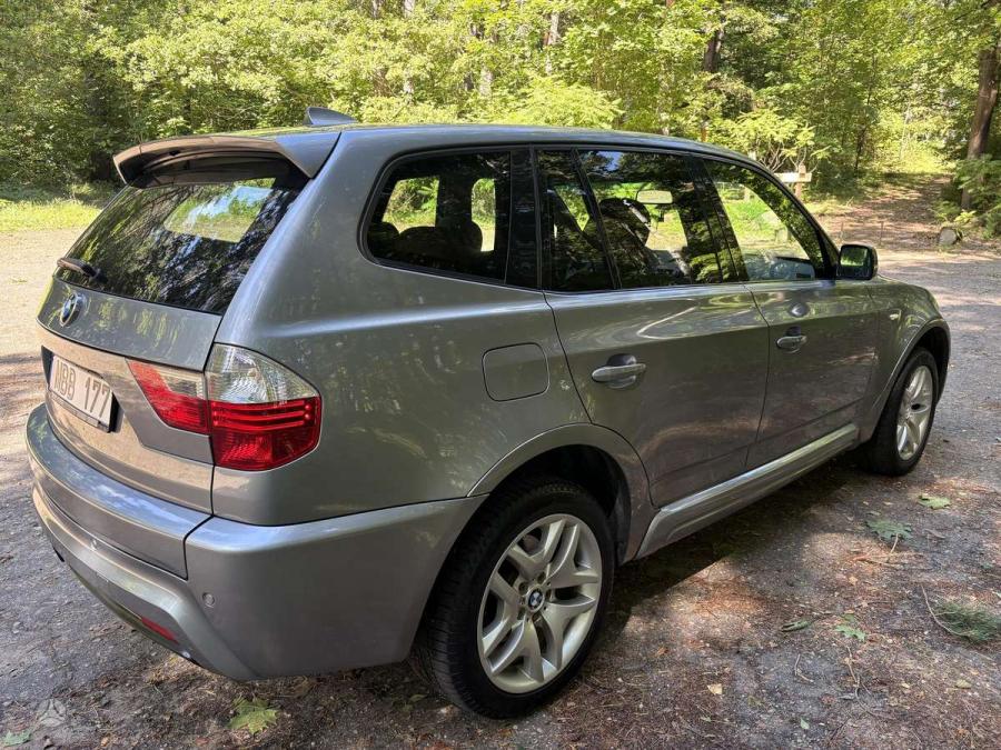 Zils BMW X3 2006 Marijampole, ar dzinēja tilpumu 2.99 L un nobraukumu 320 tūkst. km par 5999 €, foto 7 vietnē AUTOMOTO.COM.LV