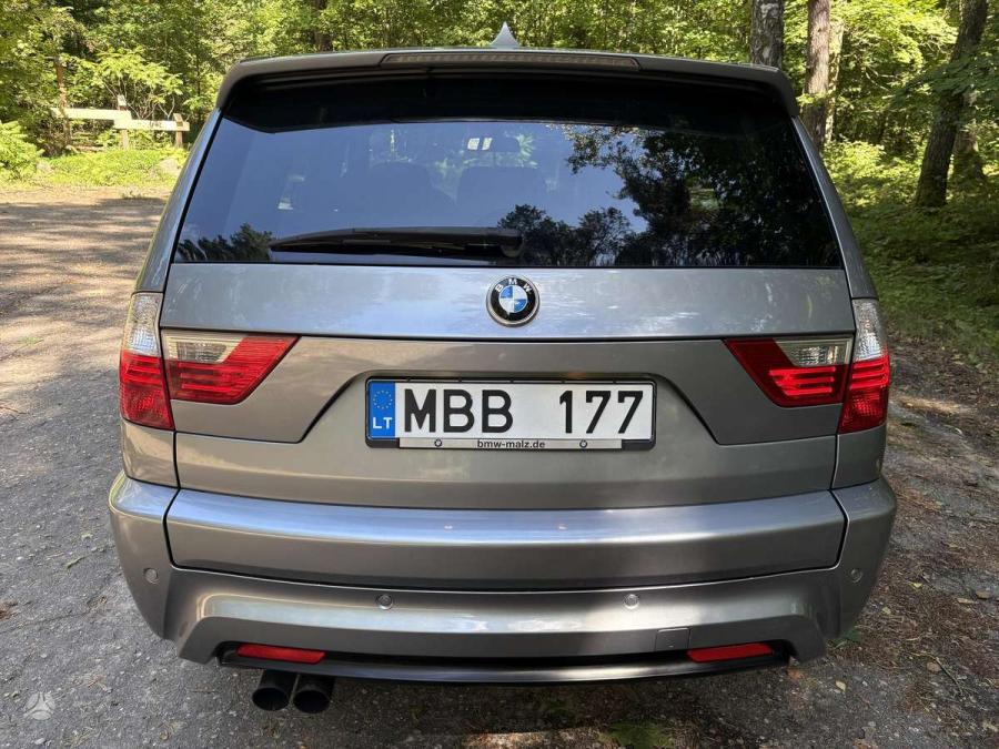 Zils BMW X3 2006 Marijampole, ar dzinēja tilpumu 2.99 L un nobraukumu 320 tūkst. km par 5999 €, foto 8 vietnē AUTOMOTO.COM.LV