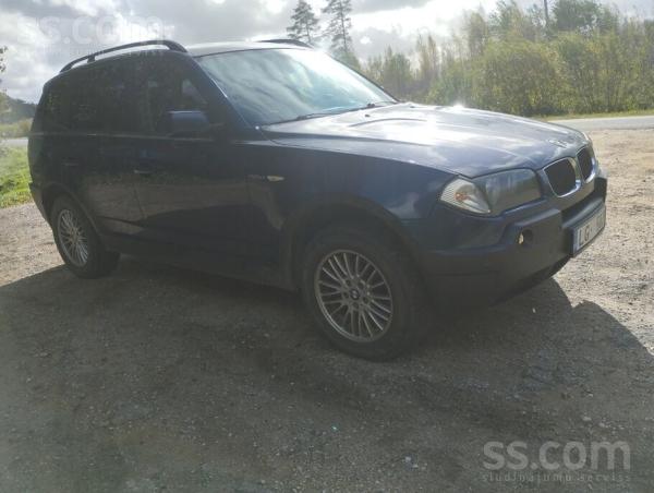 БМВ Х3 2006 в Кулдига на AUTOMOTO.COM.LV Синий БМВ Х3 2006 в Кулдига, объемом двигателя 2.00 л и пробегом 412 тыс. км за 2300 €, фото 4 на AUTOMOTO.COM.LV