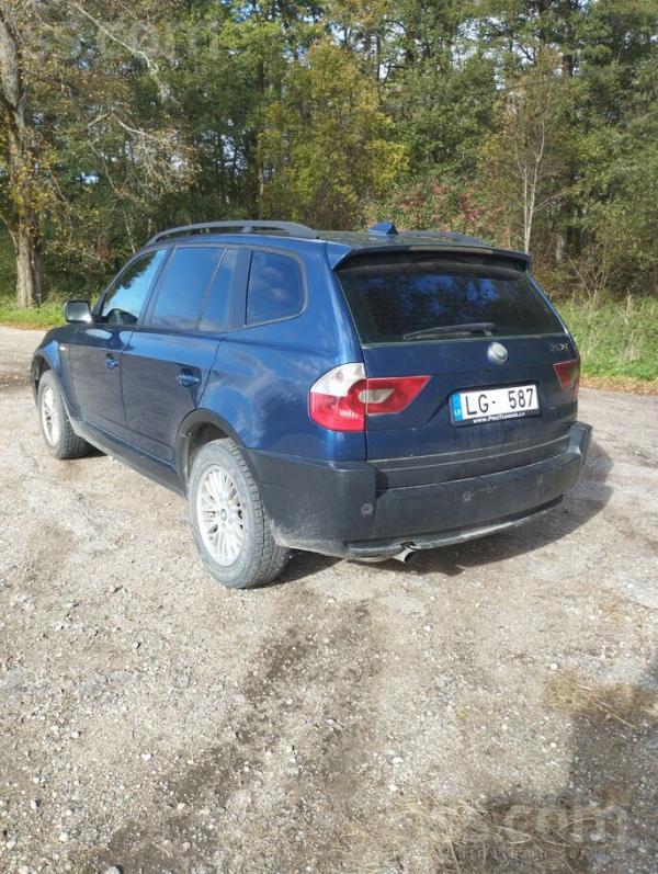 БМВ Х3 2006 в Кулдига на AUTOMOTO.COM.LV Синий БМВ Х3 2006 в Кулдига, объемом двигателя 2.00 л и пробегом 412 тыс. км за 2300 €, фото 6 на AUTOMOTO.COM.LV