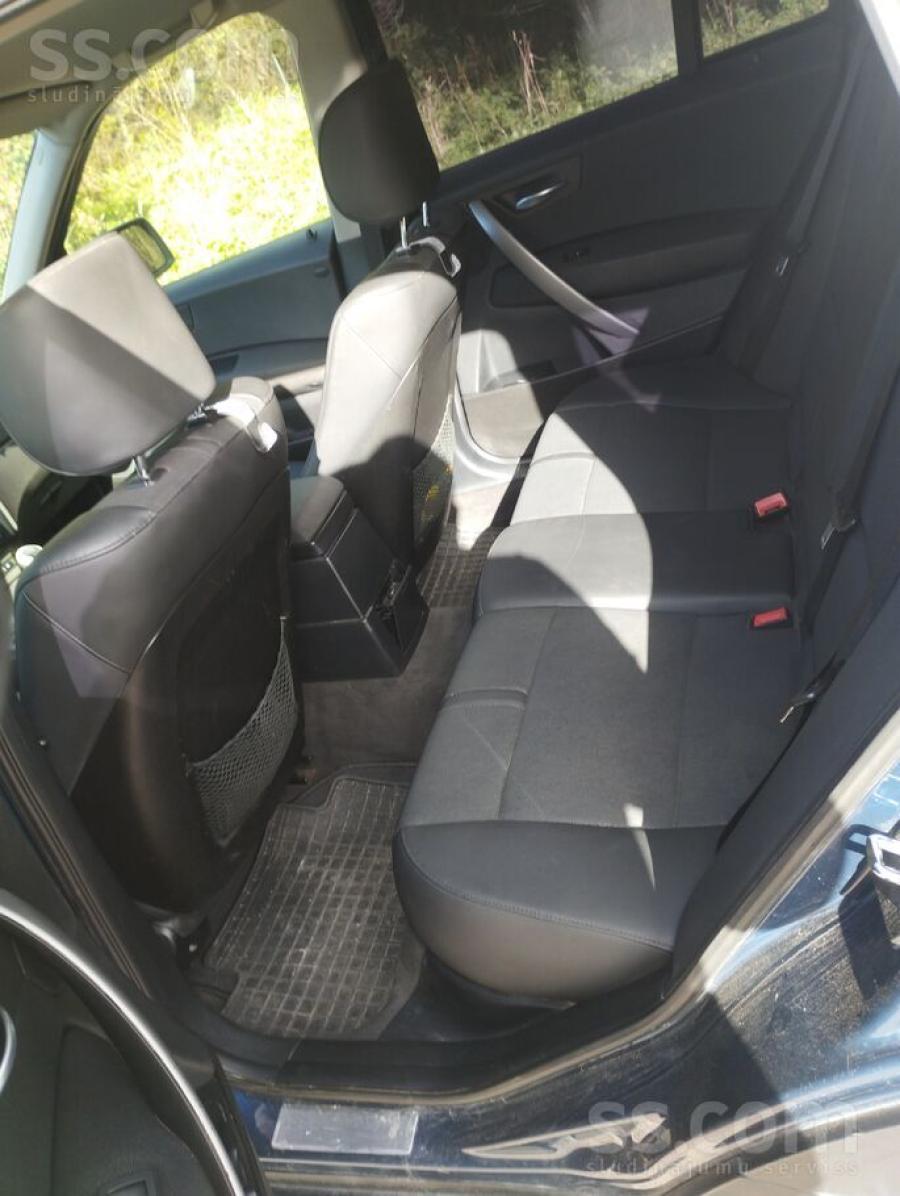 Blue BMW X3 2006 in Kuldiga, with an engine capacity of 2.00 L and mileage of 412 thousand km for 2300 €, photo 11 on AUTOMOTO.COM.LV
