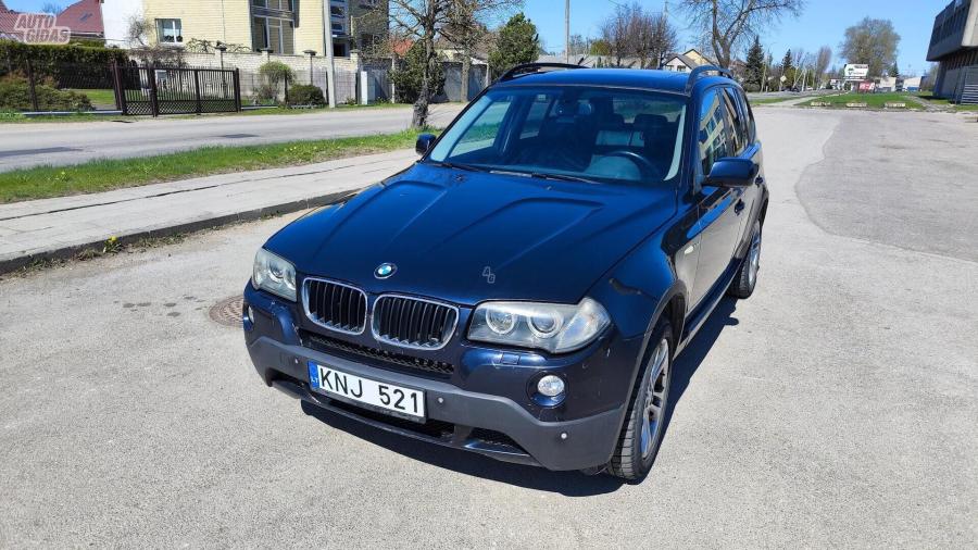 Zils BMW X3 2007 Viļņa, ar dzinēja tilpumu 2.00 L un nobraukumu 278 tūkst. km par 2900 €, foto 3 vietnē AUTOMOTO.COM.LV