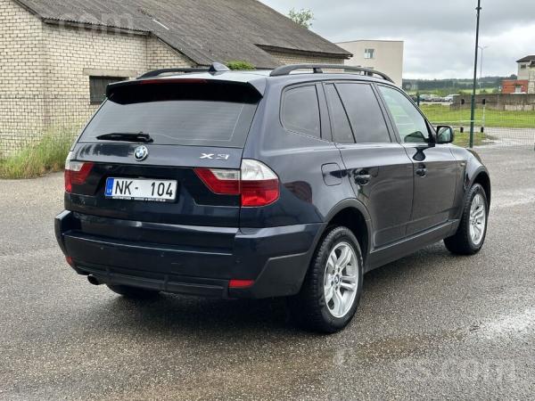 Zils BMW X3 2007 Valmiera, ar dzinēja tilpumu 2.00 L un nobraukumu 215 tūkst. km par 5500 €, foto 3 vietnē AUTOMOTO.COM.LV