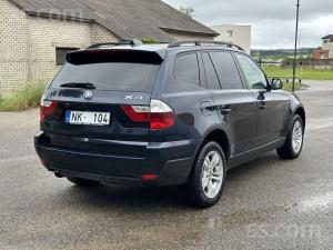 Blue BMW X3 2007 in Valmiera, with an engine capacity of 2.00 L and mileage of 215 thousand km for 5500 €, photo 4 on AUTOMOTO.COM.LV