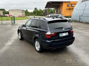 Blue BMW X3 2007 in Valmiera, with an engine capacity of 2.00 L and mileage of 215 thousand km for 5500 €, photo 7 on AUTOMOTO.COM.LV