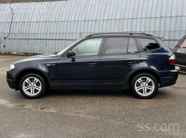 Blue BMW X3 2007 in Valmiera, with an engine capacity of 2.00 L and mileage of 215 thousand km for 5500 €, photo 8 on AUTOMOTO.COM.LV