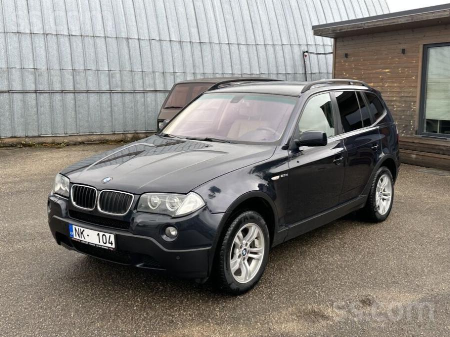 Blue BMW X3 2007 in Valmiera, with an engine capacity of 2.00 L and mileage of 215 thousand km for 5500 €, photo 10 on AUTOMOTO.COM.LV