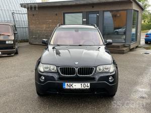 Blue BMW X3 2007 in Valmiera, with an engine capacity of 2.00 L and mileage of 215 thousand km for 5500 €, photo 11 on AUTOMOTO.COM.LV