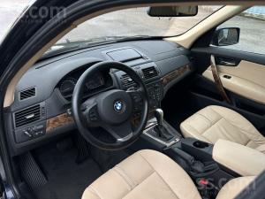 Blue BMW X3 2007 in Valmiera, with an engine capacity of 2.00 L and mileage of 215 thousand km for 5500 €, photo 13 on AUTOMOTO.COM.LV