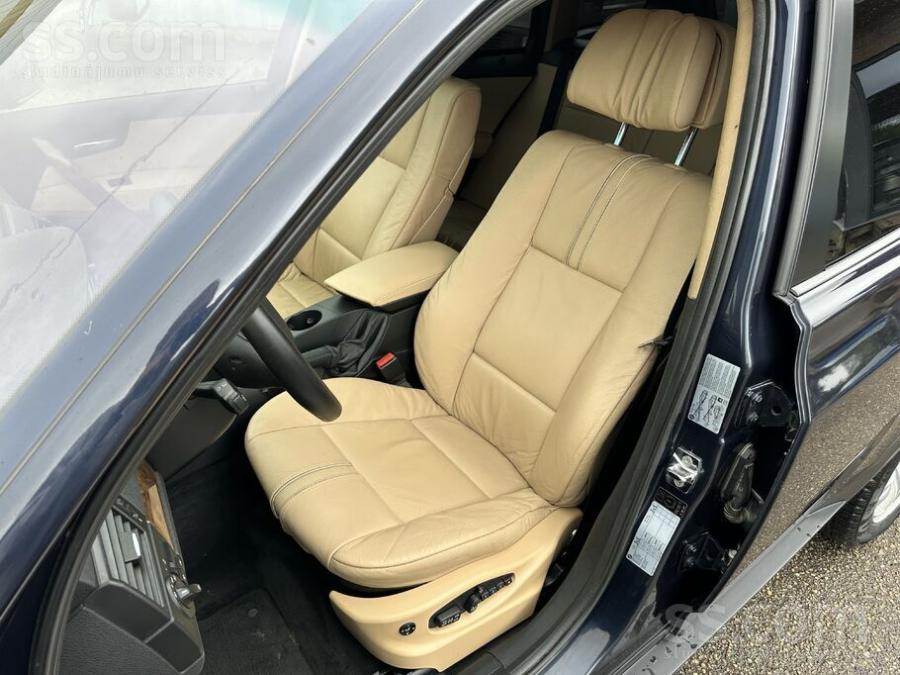 Blue BMW X3 2007 in Valmiera, with an engine capacity of 2.00 L and mileage of 215 thousand km for 5500 €, photo 15 on AUTOMOTO.COM.LV