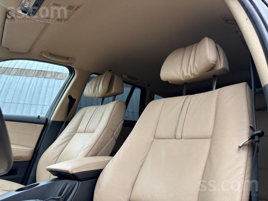 Blue BMW X3 2007 in Valmiera, with an engine capacity of 2.00 L and mileage of 215 thousand km for 5500 €, photo 19 on AUTOMOTO.COM.LV