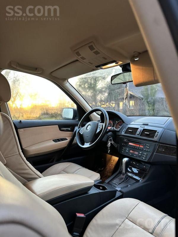 Zils BMW X3 2007 Rīga, ar dzinēja tilpumu 3.00 L un nobraukumu 299 tūkst. km par 5900 €, foto 2 vietnē AUTOMOTO.COM.LV