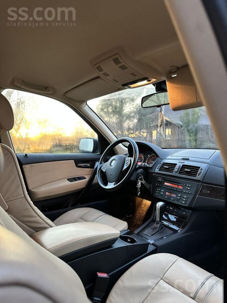 Blue BMW X3 2007 in Riga, with an engine capacity of 3.00 L and mileage of 299 thousand km for 5900 €, photo 2 on AUTOMOTO.COM.LV
