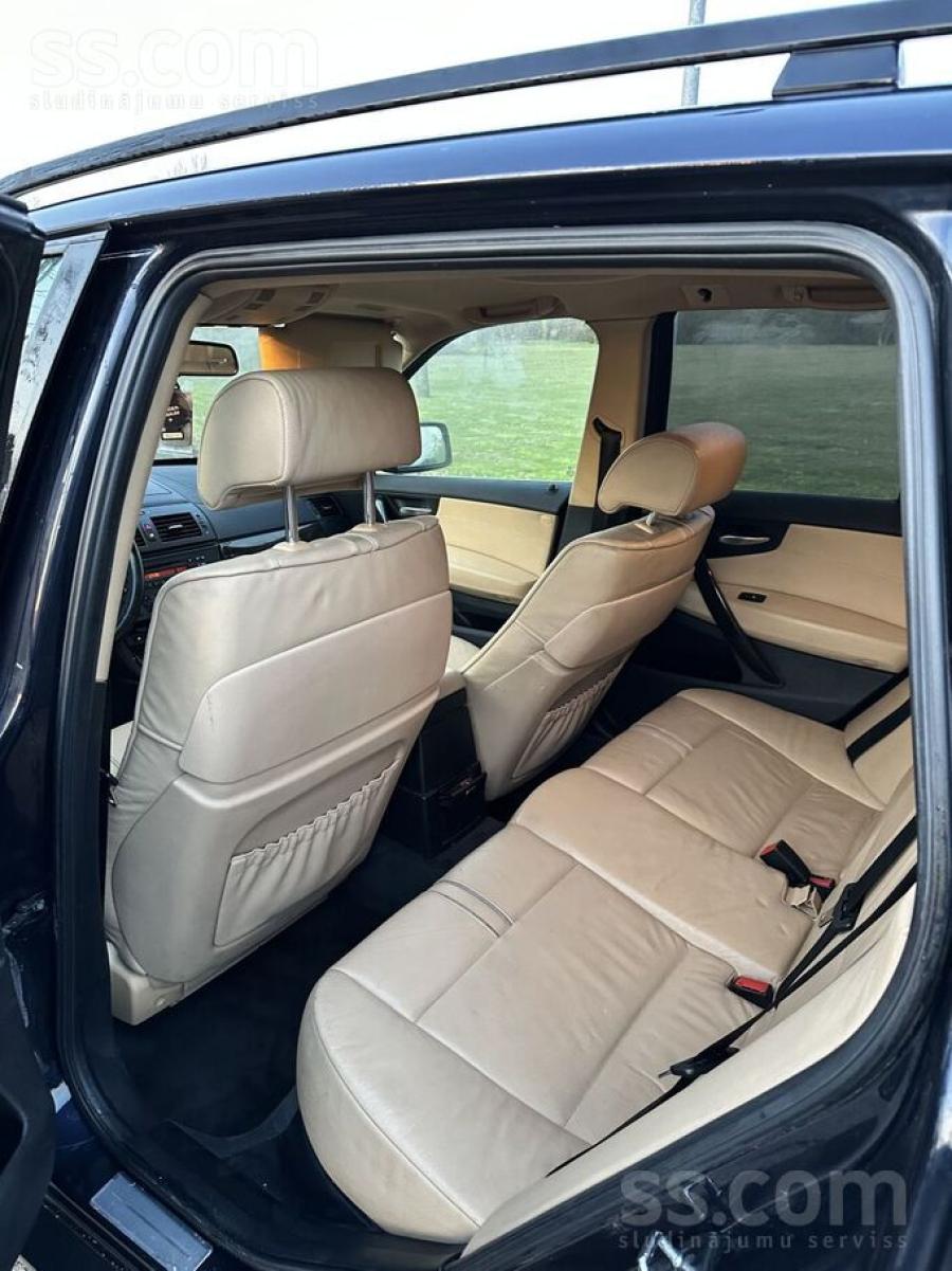 Blue BMW X3 2007 in Riga, with an engine capacity of 3.00 L and mileage of 299 thousand km for 5900 €, photo 3 on AUTOMOTO.COM.LV