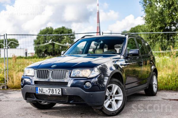 Zils BMW X3 2007 Rīga, ar dzinēja tilpumu 2.00 L un nobraukumu 302 tūkst. km par 5290 €, foto 1 vietnē AUTOMOTO.COM.LV