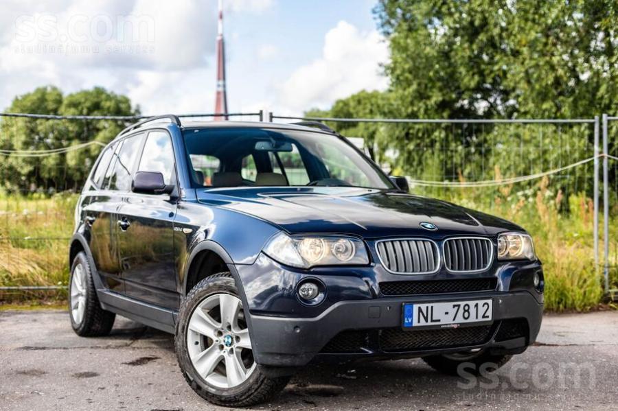 Zils BMW X3 2007 Rīga, ar dzinēja tilpumu 2.00 L un nobraukumu 302 tūkst. km par 5290 €, foto 3 vietnē AUTOMOTO.COM.LV