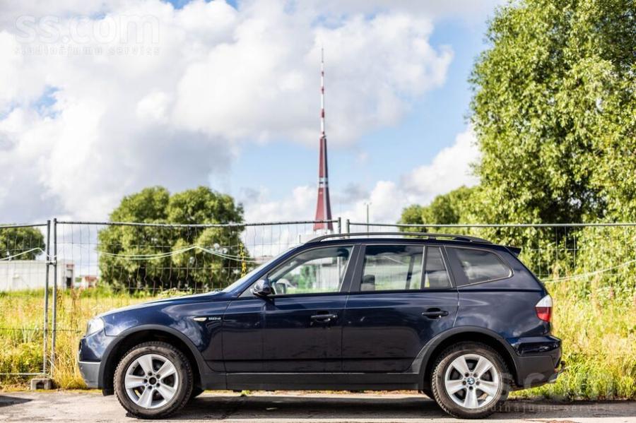 Zils BMW X3 2007 Rīga, ar dzinēja tilpumu 2.00 L un nobraukumu 302 tūkst. km par 5290 €, foto 5 vietnē AUTOMOTO.COM.LV