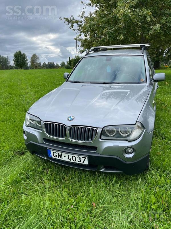 Blue BMW X3 2007 in Ogre, with an engine capacity of 2.50 L and mileage of 229 thousand km for 3500 €, photo 1 on AUTOMOTO.COM.LV
