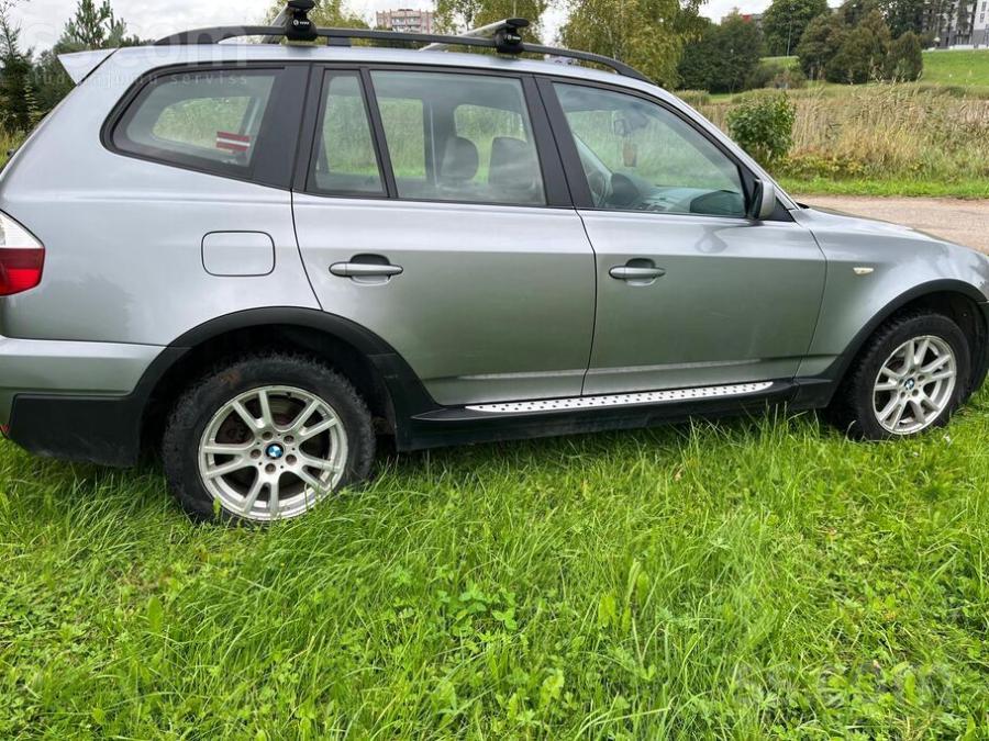 Blue BMW X3 2007 in Ogre, with an engine capacity of 2.50 L and mileage of 229 thousand km for 3500 €, photo 3 on AUTOMOTO.COM.LV