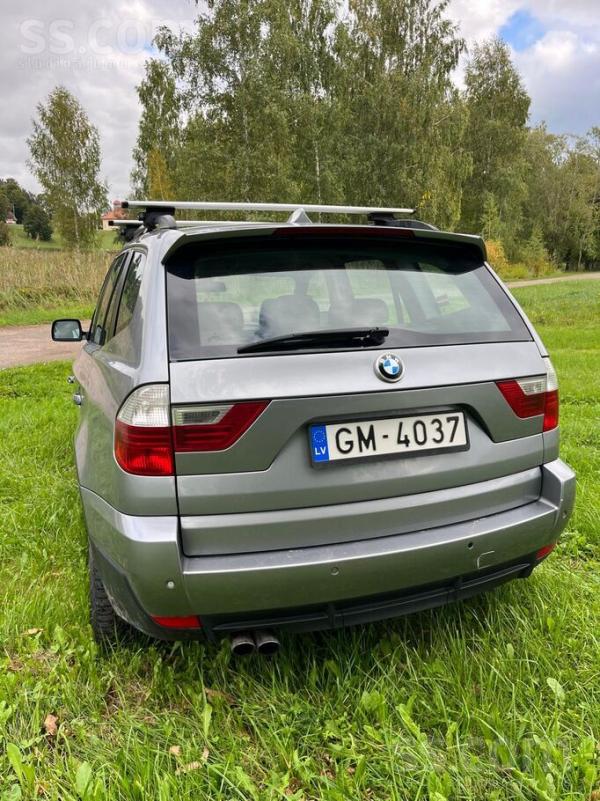 Blue BMW X3 2007 in Ogre, with an engine capacity of 2.50 L and mileage of 229 thousand km for 3500 €, photo 4 on AUTOMOTO.COM.LV