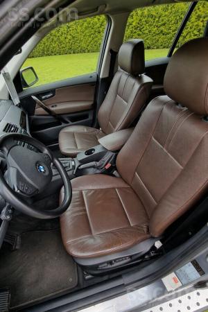 Blue BMW X3 2007 in Ogre, with an engine capacity of 2.50 L and mileage of 229 thousand km for 3500 €, photo 6 on AUTOMOTO.COM.LV
