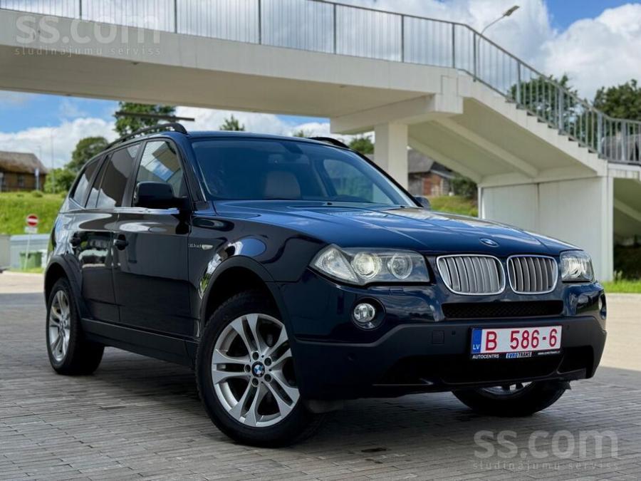 Zils BMW X3 2008 Rēzekne, ar dzinēja tilpumu 3.00 L un nobraukumu 289 tūkst. km par 5990 €, foto 3 vietnē AUTOMOTO.COM.LV