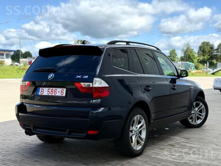 Zils BMW X3 2008 Rēzekne, ar dzinēja tilpumu 3.00 L un nobraukumu 289 tūkst. km par 5990 €, foto 4 vietnē AUTOMOTO.COM.LV