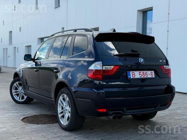 Zils BMW X3 2008 Rēzekne, ar dzinēja tilpumu 3.00 L un nobraukumu 289 tūkst. km par 5990 €, foto 5 vietnē AUTOMOTO.COM.LV