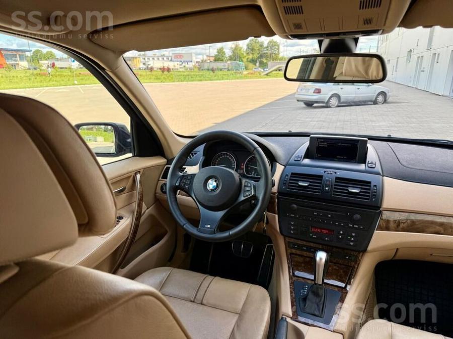 Zils BMW X3 2008 Rēzekne, ar dzinēja tilpumu 3.00 L un nobraukumu 289 tūkst. km par 5990 €, foto 7 vietnē AUTOMOTO.COM.LV