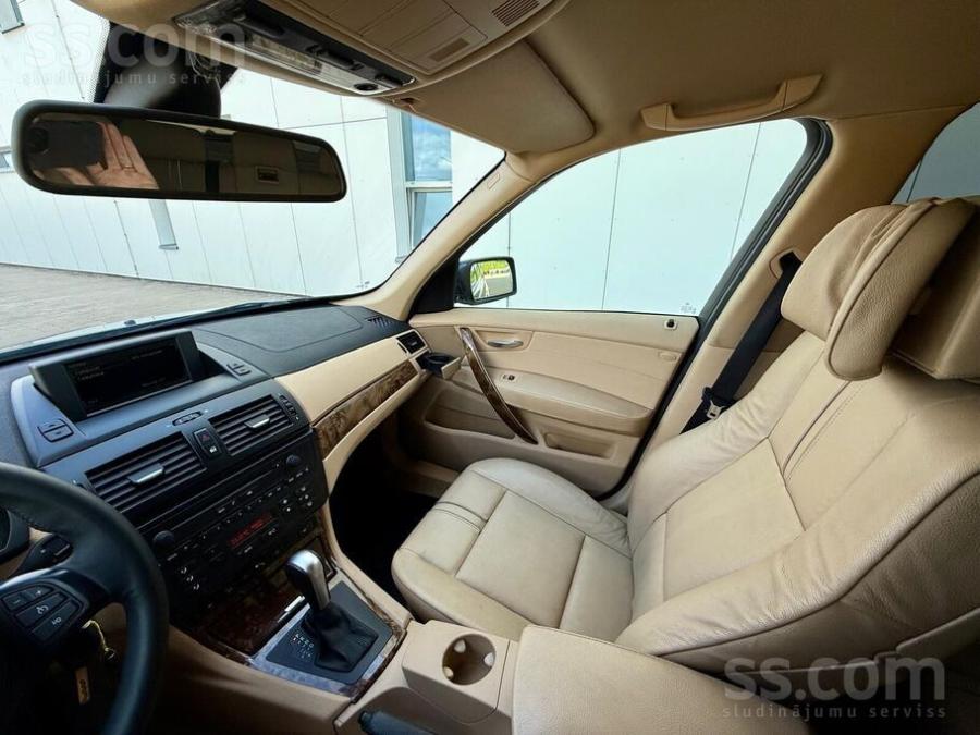 Zils BMW X3 2008 Rēzekne, ar dzinēja tilpumu 3.00 L un nobraukumu 289 tūkst. km par 5990 €, foto 11 vietnē AUTOMOTO.COM.LV