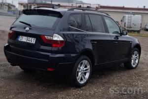 Blue BMW X3 2008 in Rezekne, with an engine capacity of 3.00 L and mileage of 0 thousand km for 5250 €, photo 3 on AUTOMOTO.COM.LV