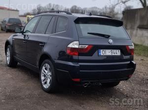 Blue BMW X3 2008 in Rezekne, with an engine capacity of 3.00 L and mileage of 0 thousand km for 5250 €, photo 4 on AUTOMOTO.COM.LV