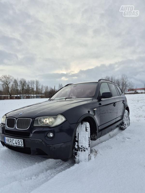Blue BMW X3 2008 in Siauliai, with an engine capacity of 2.00 L and mileage of 221 thousand km for 4700 €, photo 3 on AUTOMOTO.COM.LV