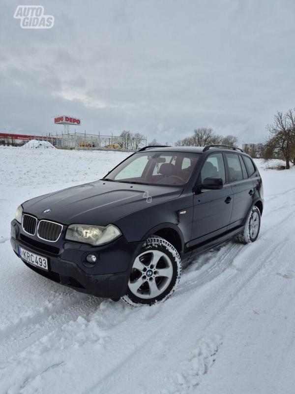 Blue BMW X3 2008 in Siauliai, with an engine capacity of 2.00 L and mileage of 221 thousand km for 4700 €, photo 8 on AUTOMOTO.COM.LV