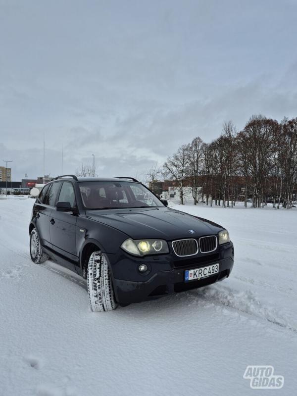 Blue BMW X3 2008 in Siauliai, with an engine capacity of 2.00 L and mileage of 221 thousand km for 4700 €, photo 9 on AUTOMOTO.COM.LV