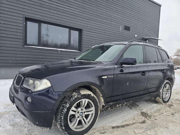 Blue BMW X3 2008 in Kaunas, with an engine capacity of 2.00 L and mileage of 320 thousand km for 4150 €, photo 1 on AUTOMOTO.COM.LV
