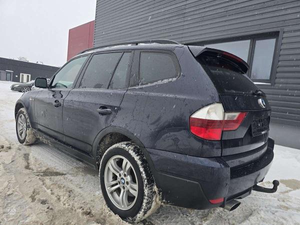 Blue BMW X3 2008 in Kaunas, with an engine capacity of 2.00 L and mileage of 320 thousand km for 4150 €, photo 5 on AUTOMOTO.COM.LV