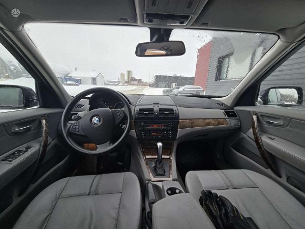 Blue BMW X3 2008 in Kaunas, with an engine capacity of 2.00 L and mileage of 320 thousand km for 4150 €, photo 7 on AUTOMOTO.COM.LV
